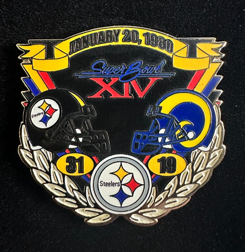 Pittsburgh Steelers Los Angeles Rams 1980 Super Bowl XIV Collectible ...