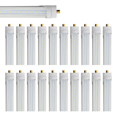 Bulbs Fa8 Single Pin 8 foot LED Tube Light 45W 90W 6000K T8 LED Shop ...