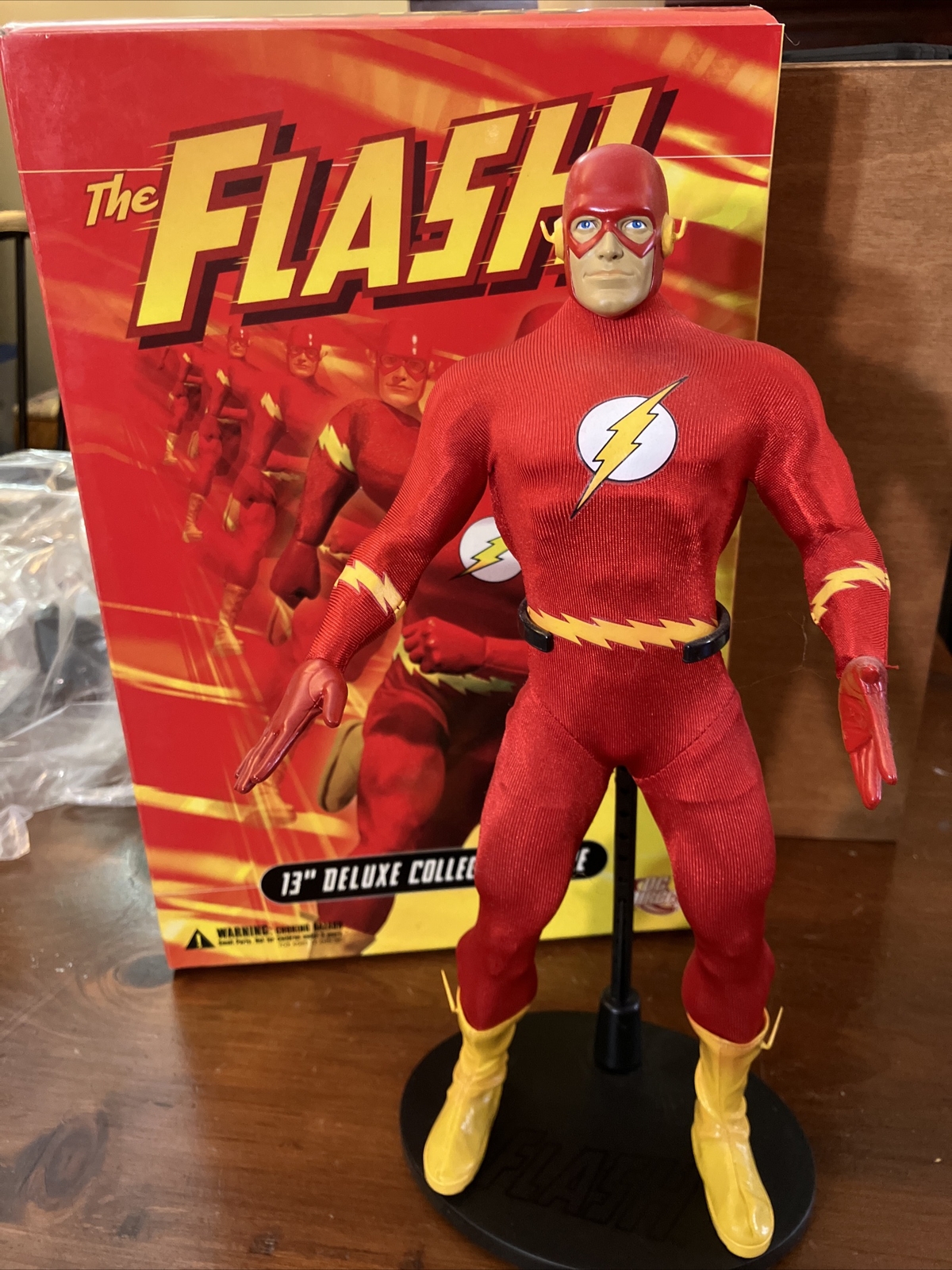 DC Direct 13 inch Deluxe figure The Flash | eBay