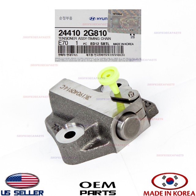 Genuine OEM Engine Timing Chain Tensioner for Hyundai 244102G810 for ...