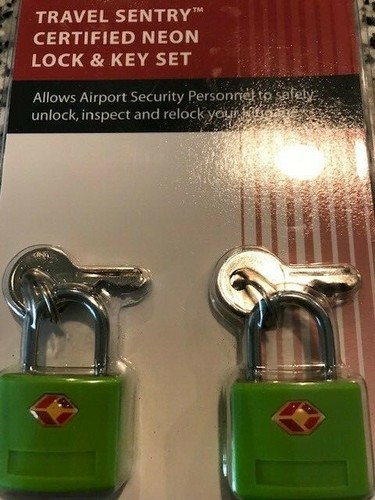 EMBARK Travel Sentry Locks (2 with keys) New | eBay
