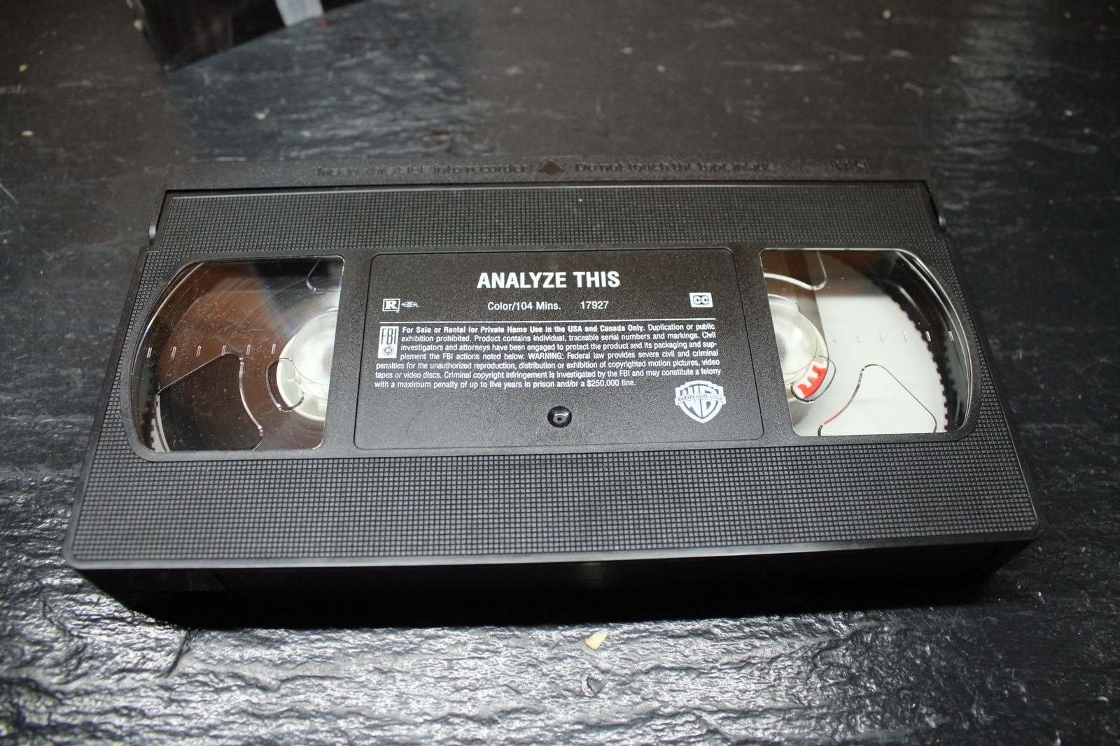 VHS Movie - Analyze This Robert De Niro Billy Crystal | eBay
