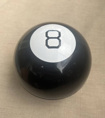 Mattel Games Magic 8 Ball Vintage Novelty Toy Black | eBay
