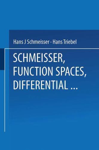 Teubner-Texte Zur Mathematik Ser.: Function Spaces, Differential ...