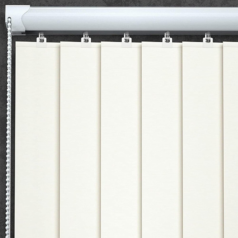 50Pcs PVC Vertical Blind Repair Tabs Vertical Blinds Repair Kit Curtain ...