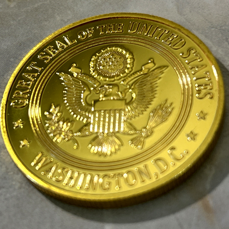 FBI Federal Bureau Of Investigation "Special Agent" USA Challenge Coin ...