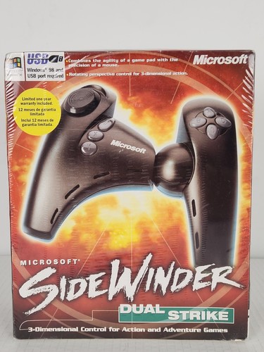 Microsoft SideWinder Dual Strike (C3200006) Gamepad for sale online | eBay