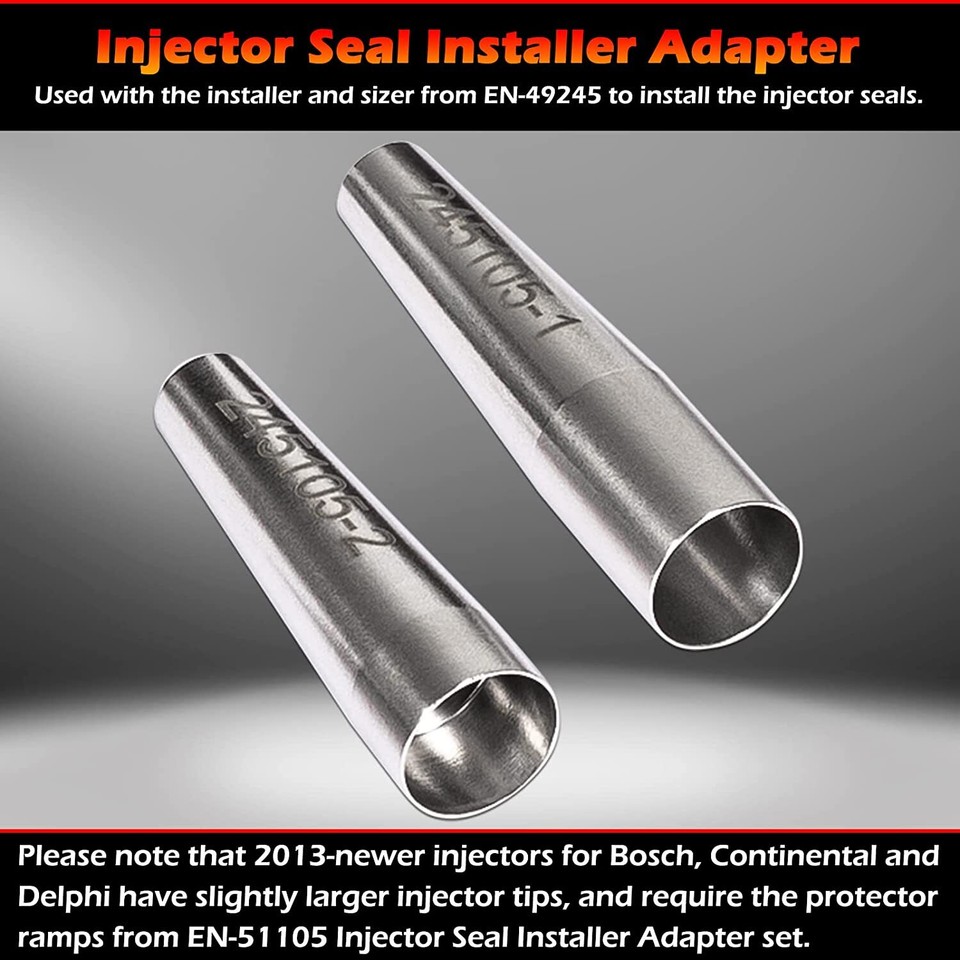 Fuel Injector Seal Install Tool Kit EN-49245 & EN-51105 For GM 245 ...