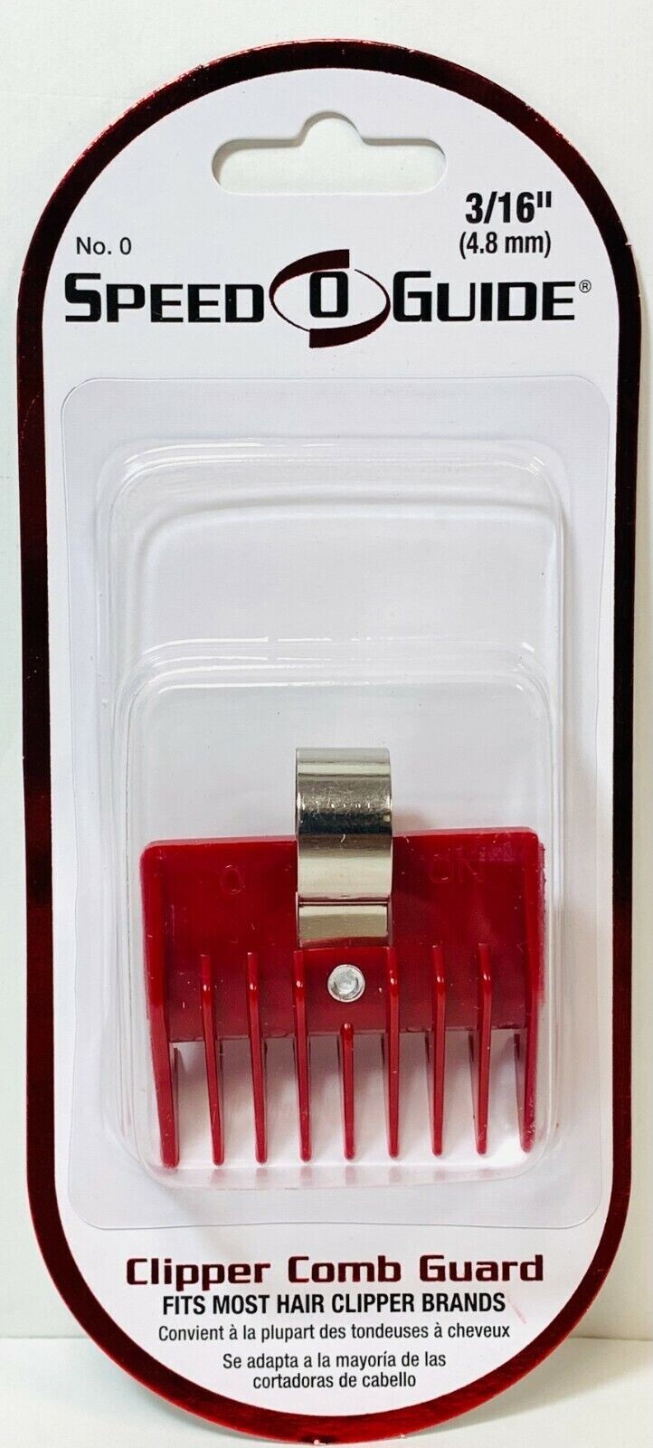 SPEED-O-GUIDE COMB SIZE #0 3/16" Universal Guide Guard for All Clippers ...