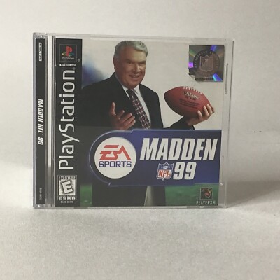 Madden NFL 99 PlayStation PS1 14633079067| eBay