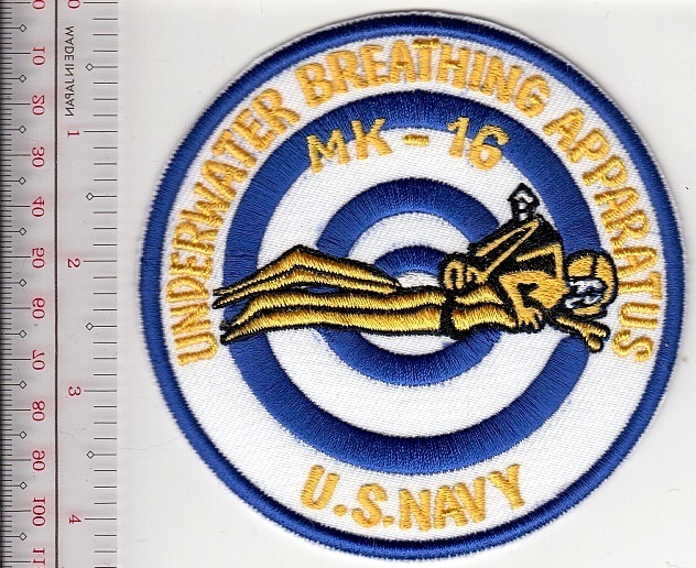 SCUBA US Navy USN Combat Diver MK-16 Underwater Breathing Apparatus UBA ...