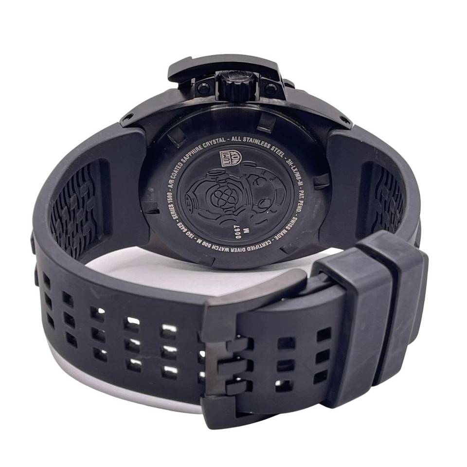 Luminox Deep Dive 1500 Series 44mm Steel Black Dial Automatic Mens ...