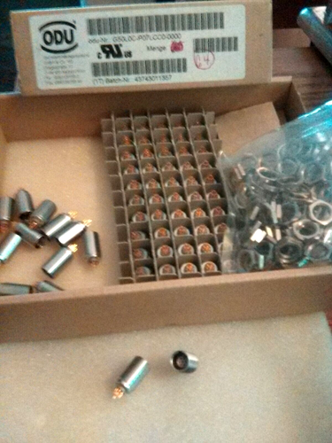 64 PIECES ODU G50L0C-P07LCC0-0000 7-PIN AVIATION MILITARY CONNECTOR ...