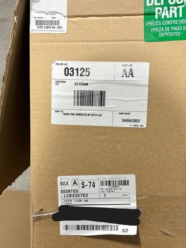 1ZT92JXWAA Front Bumper Fascia Fiat New OEM | eBay