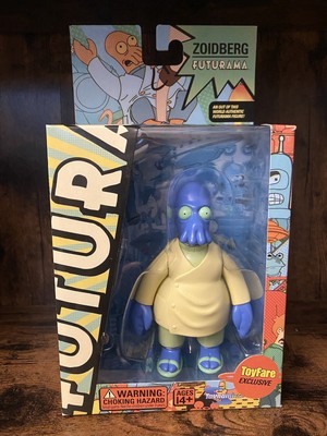 Futurama Alternate Universe Blue Zoidberg Figure - Toynami Toyfare ...