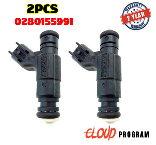 2pcs Fuel Injector 0280155991 Fit For Mini Cooper R50 R52 04891192AA | eBay