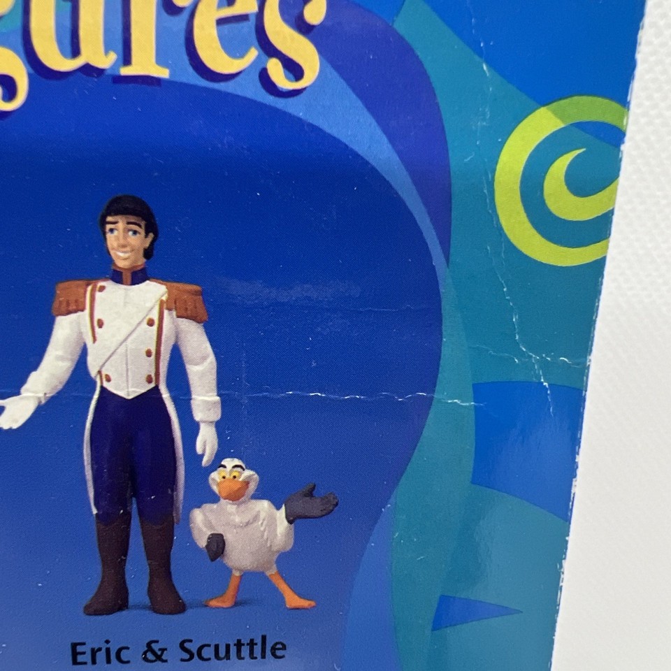Disney The Little Mermaid Mattel Figures Wedding Ariel & Sebastian 2.5 ...