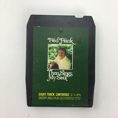Fred Frank Then Sings My Soul (8-Track Tape) | eBay Australia