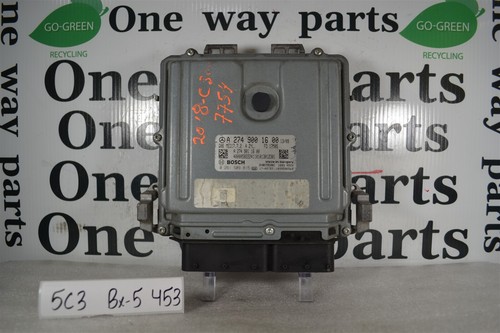 A2749001600 Mercedes-BENZ C300 2001-07 ENGINE Control UNIT ECM ECU 5C3 ...