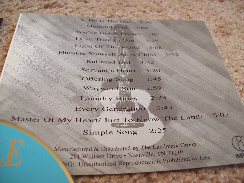 Jim Cole - An Evening in Cincinnati CD *RARE* 1995 Impact Records | eBay