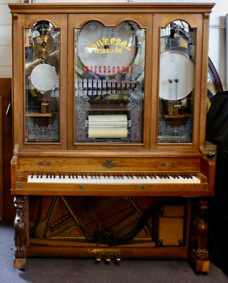 Universal Nickelodeon Coin-Operated Orchestrion by Universal Piano Co ...