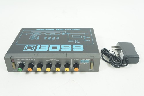 BOSS ROD-10 OVERDRIVE DISTORTION FUZZ Micro Rack SD-1 OD-3 DS-1 + EQ w ...