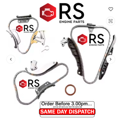 TIMING CHAIN KIT FIT HYUNDAI H100 PORTER KIA SORENTO K25000 BONGO 2.5 ...