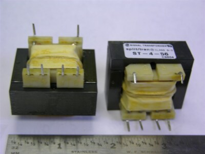 2 Signal Trans. ST-4-56 115V/28V Dual Secondary Transformers | eBay
