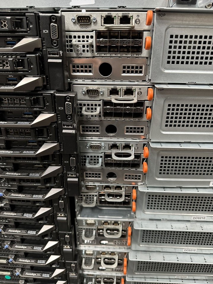 Dell Poweredge FX2 FX2s FC640 Blade 25x Chassis 97x Blades NO CPU RAM ...