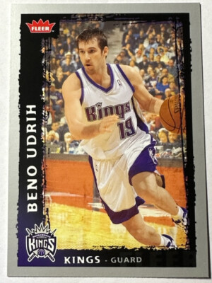 2008-09 Fleer Basketball NBA Sacramento Kings Beno Udrih | eBay