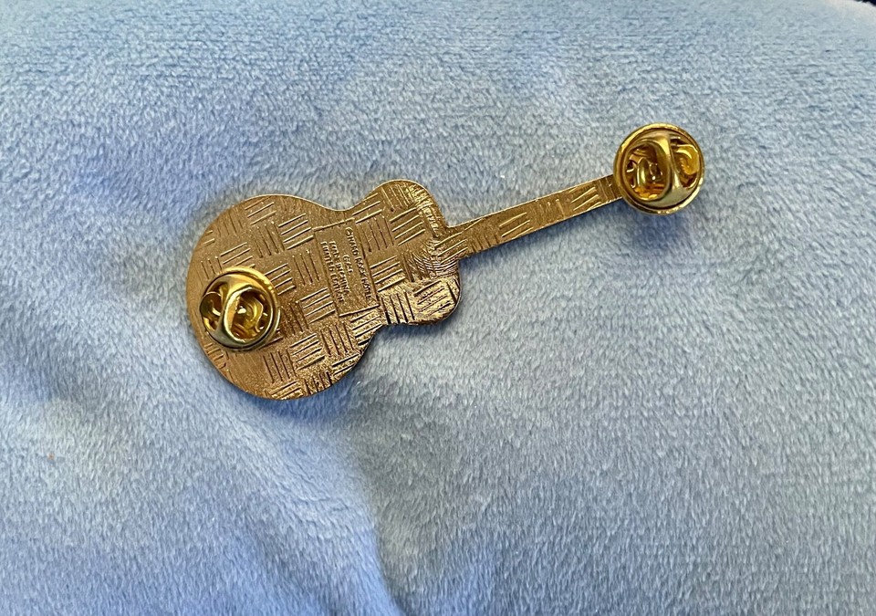 LAS VEGAS HOTEL PROTOTYPE PEACE GIBSON GUITAR *MATT BLACK* Hard Rock ...