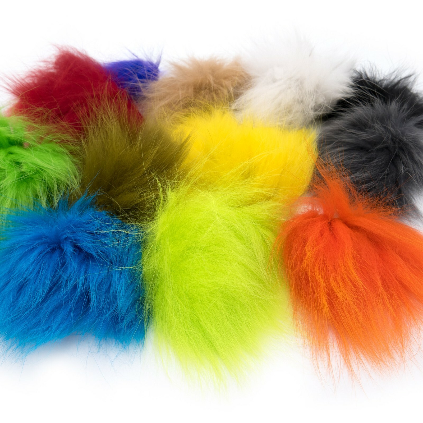 ARCTIC FOX BODY HAIR - Hareline Fly Tying Material Fur - 12 Colors ...
