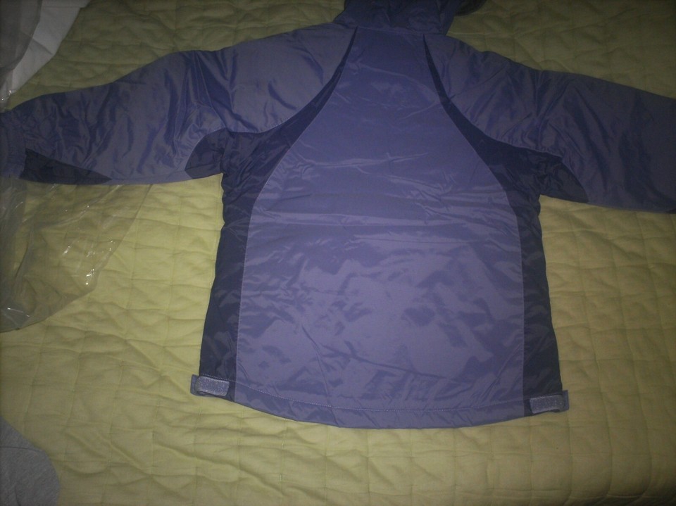 Brand New Girls Parka Medium Red Ledge Lined Winter Jacket Coat SKi ...