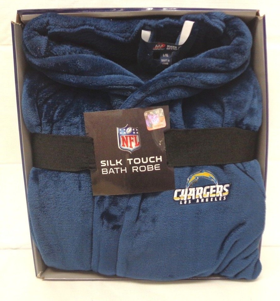 NFL Silk Touch Bath Robe Men's 26" x 47" | eBay