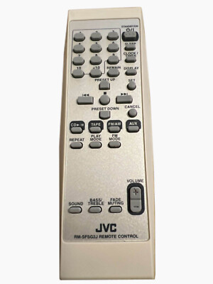 Original JVC Audio Remote Control RM-SFSG2J | eBay