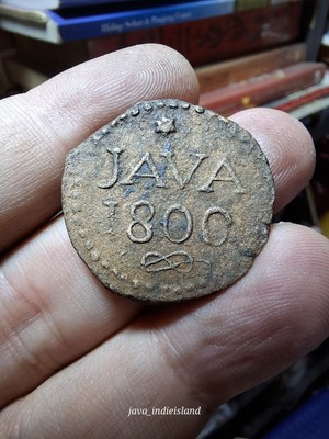 Netherlands East Indies Batavia Java 1 Stuiver 1800 Copper Coin See Pict | eBay
