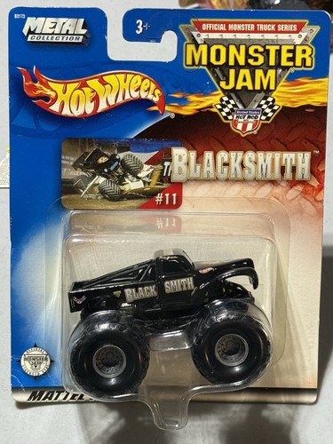 Hot Wheels Monster Jam 2002 Blacksmith #11 1:64 diecast New-Sealed | eBay