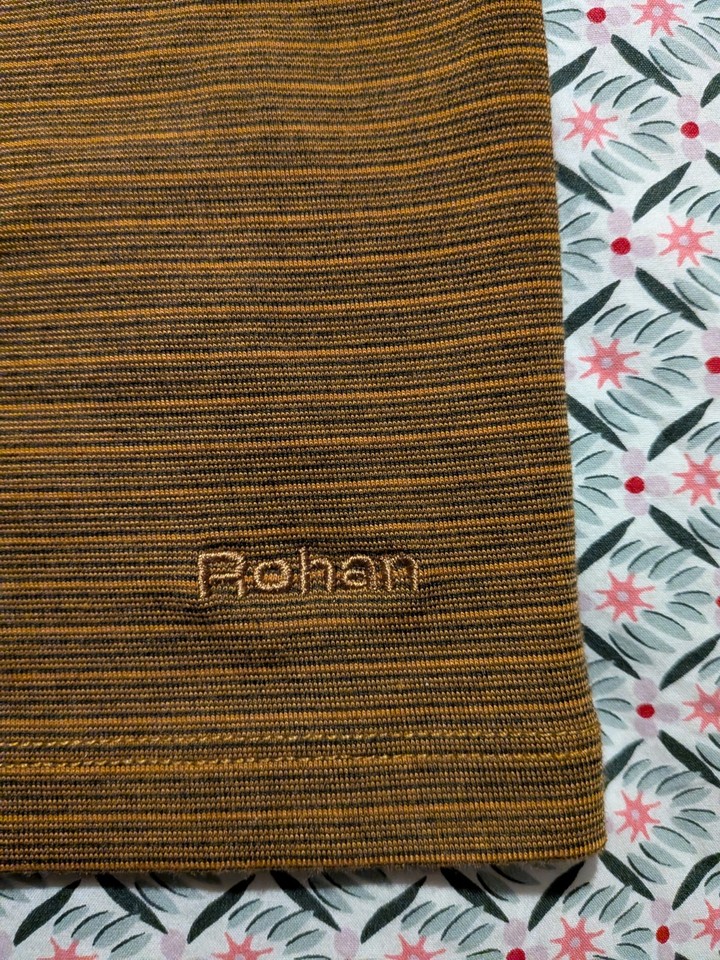 Rohan Women's Stratum T Long Sleeved Dryknit Top Size 16 (Preloved ...