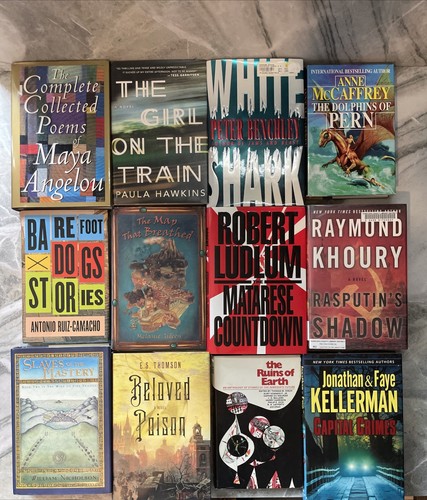 Choose 3 Fiction Hardcover Books Choose Your Own | eBay