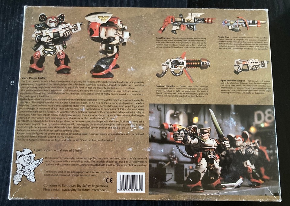 HobbyGames - Grenadier Models #87003 - SPACE RANGERS miniatures | eBay