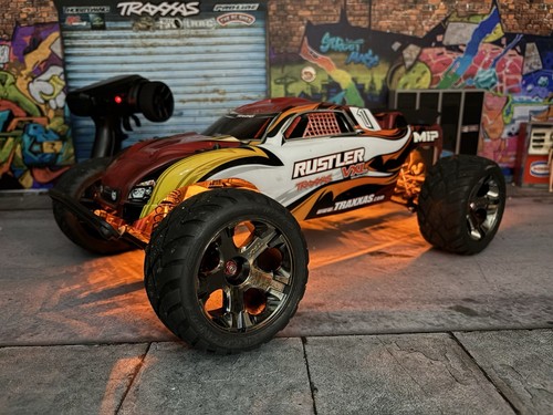 Traxxas Rustler VXL 2WD 1/10 Brushless 3s MIP driveshafts LOADED With ...