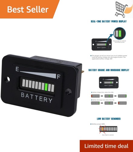 48V LED Battery Indicator for Lead Acid Battery Power Status and Charge ...