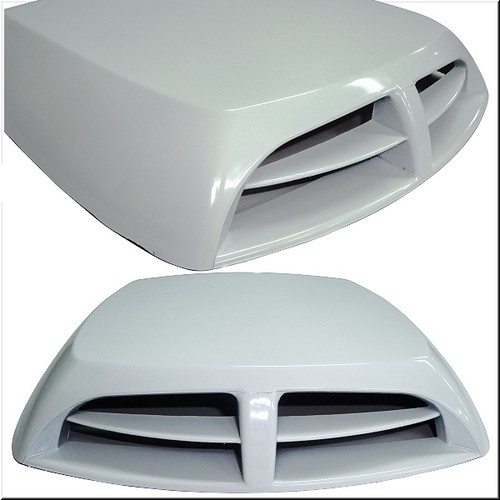 CAR ROOF HOOD AIR FLOW Decorative Vent Cover WHITE | eBay