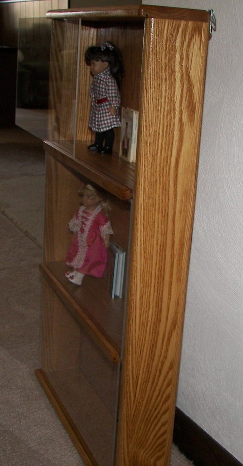 oak 8 inch doll display ginny betsy mccall madam showcase 1 | eBay