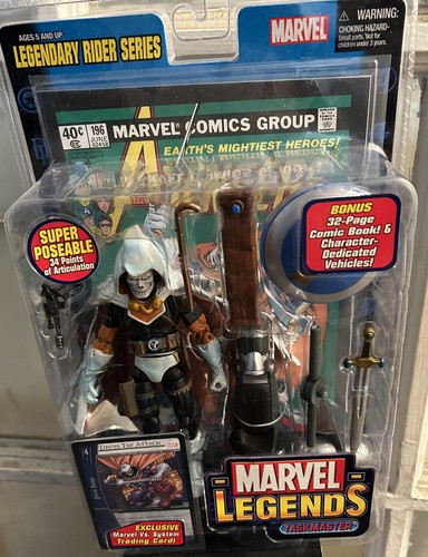 Marvel Legends Taskmaster Action Figure Toy Biz Legendary Rider Series ...