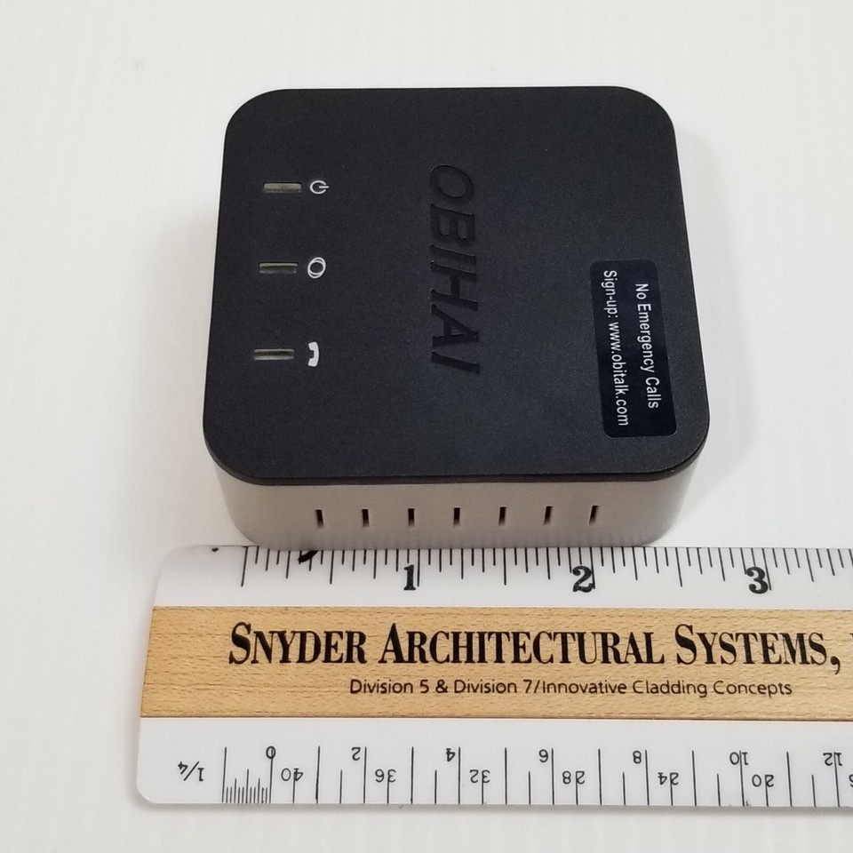 Obihai Obitalk OBi200 VoIP Phone Adapter W/ Google Voice & Fax Support ...