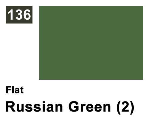 Mr.Hobby G136 Mr.Gold Flat 136 Russian Green 2 (10ml) Modeling | eBay ...