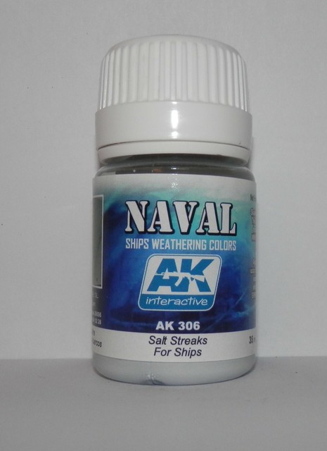 AK Interactive AK306 Naval Ships Salt Streaks Weathering Model Paint ...