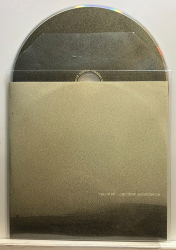 Quantec : Cauldron Subsidence (CD 2009 Promo Plastic Sleeve) *Rare ...