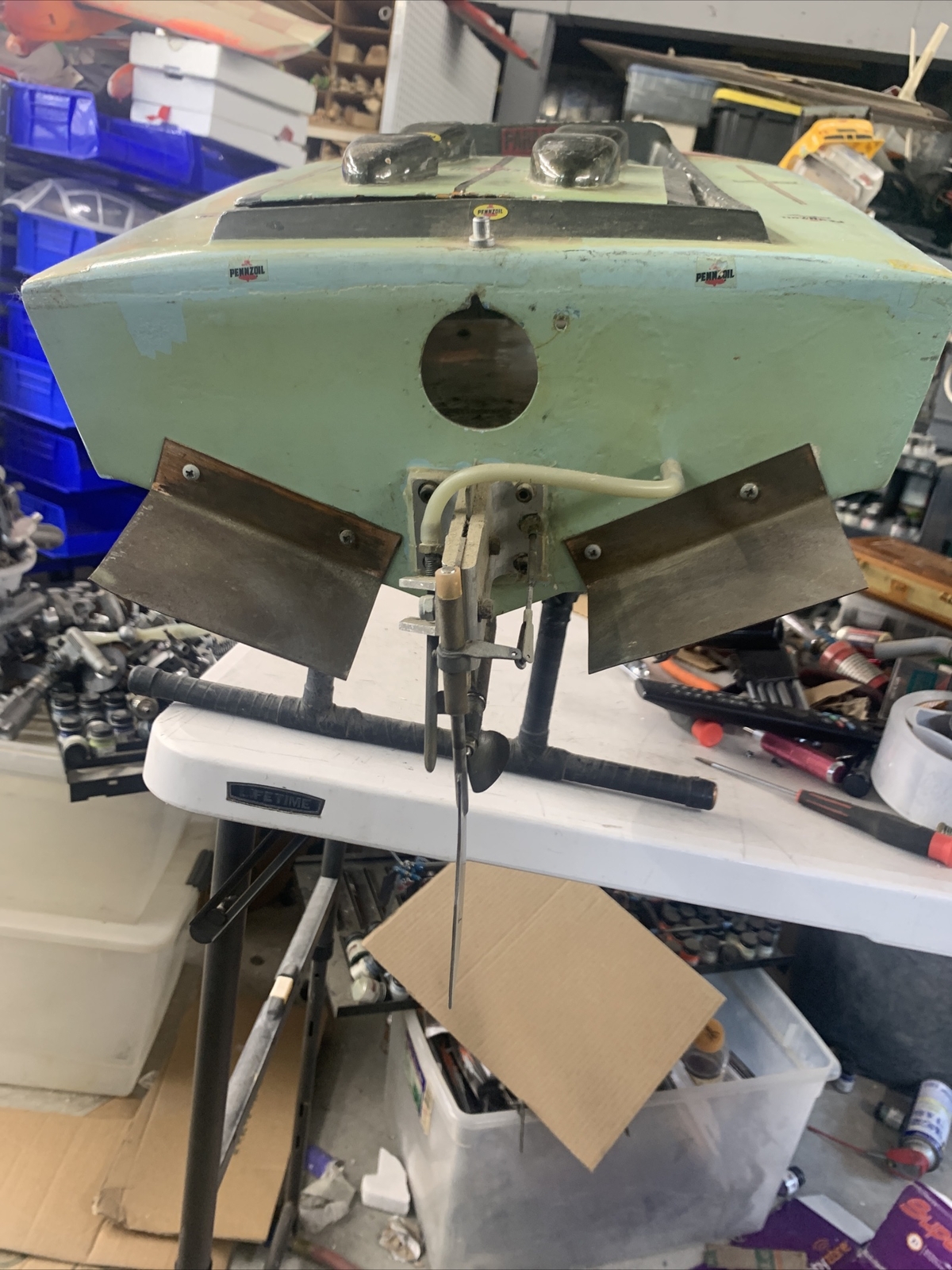 RC Speed Boat Cigarette 39” Fiberglass Hull Dumas Prather W/OPS 60 ...